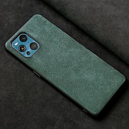 OPPO Find X3 Case - Sunyc Protective Alcantara Cover
