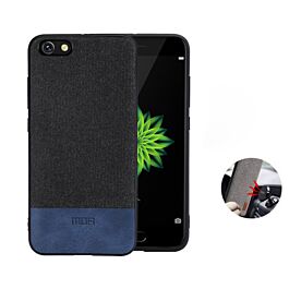 Mofi Protective Art Fabric Case with Invisible Metal Plate For OPPO R9S ...