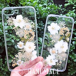Handmade Real Dried Flower Phone Case