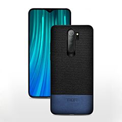 Xiaomi Redmi Note 8 Pro Case - Zeaplus Protective Alcantara Cover