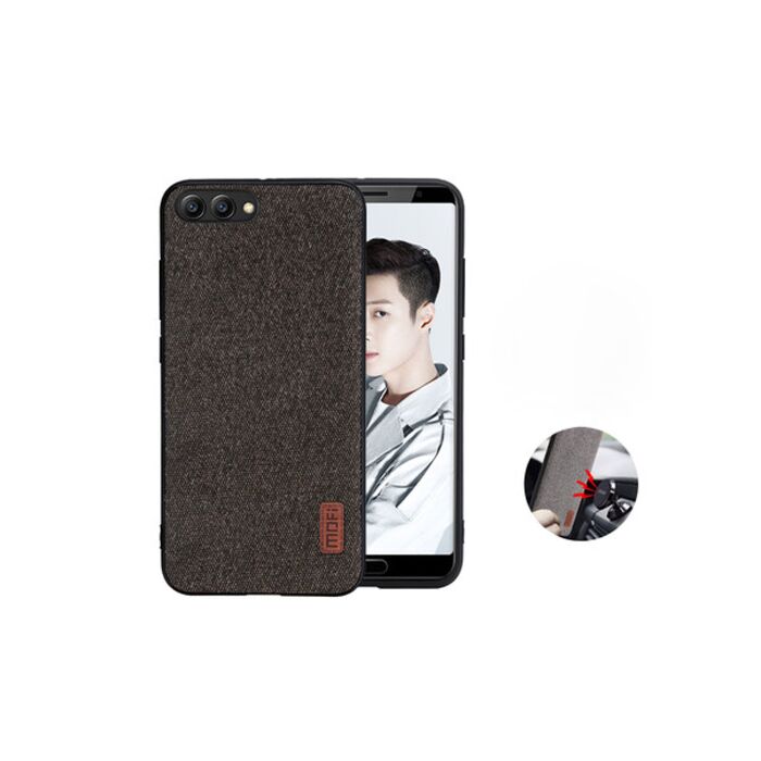 Mofi Shockproof Fabric Case with Invisible Metal Plate For Huawei Nova 2s / Nova 3e