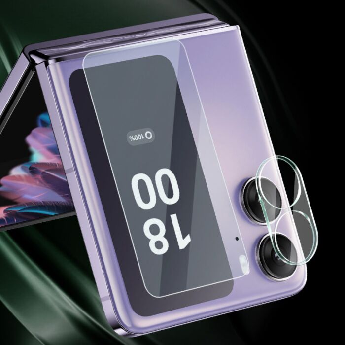 Buy OPPO Find N2 Flip Glass Camera Lens Protector at Giztop