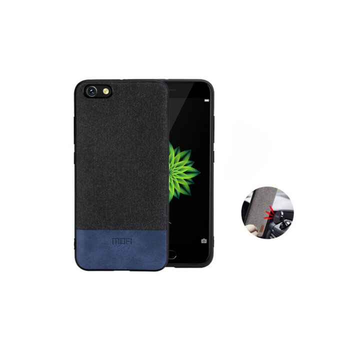 Mofi Protective Art Fabric Case with Invisible Metal Plate For OPPO R9S ...