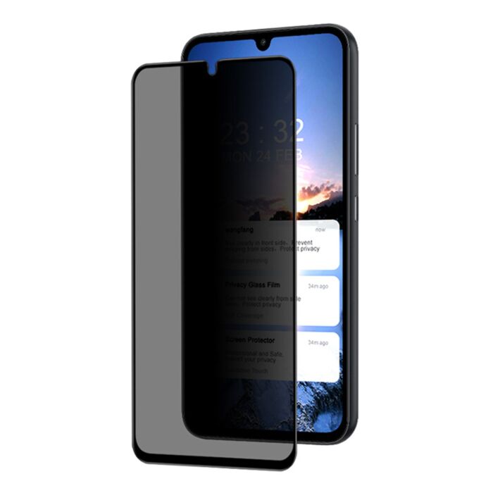 Samsung Galaxy A34 Screen Protector - Imak Privacy Glass Full Screen ...