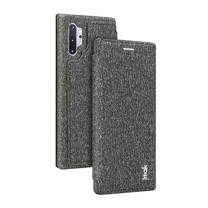 Samsung Galaxy Note 10+ Case - Imak Protective Flip Leather Case