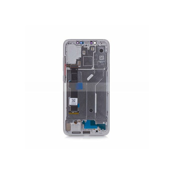 Original LCD Screen and LCD Frame For Xiaomi Mi 8 - White