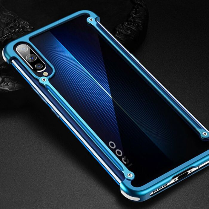 Vivo iQOO Case - Oatsbasf Protective Aluminum Metal Frame
