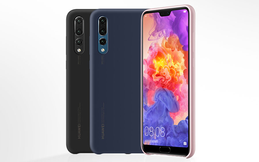 Official Protective Liquid Silicone Case for Huawei P20 Pro
