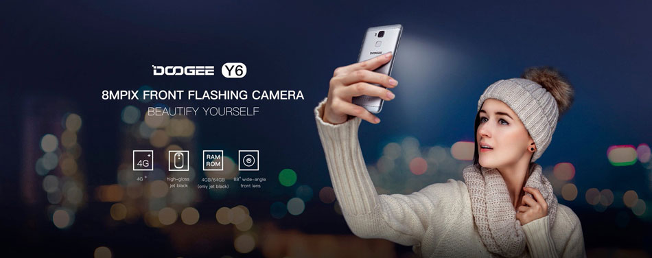 DOOGEE Y6 price, specs and reviews 2GB/16GB - Giztop