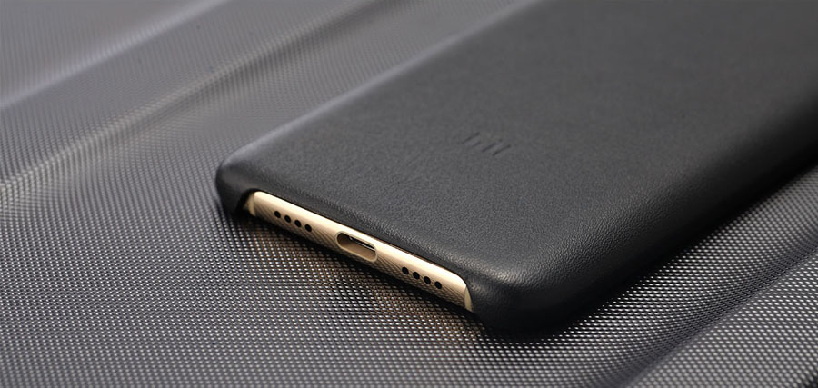 Official Fashion PC and PU Full Back Cover For Xiaomi Mi 6