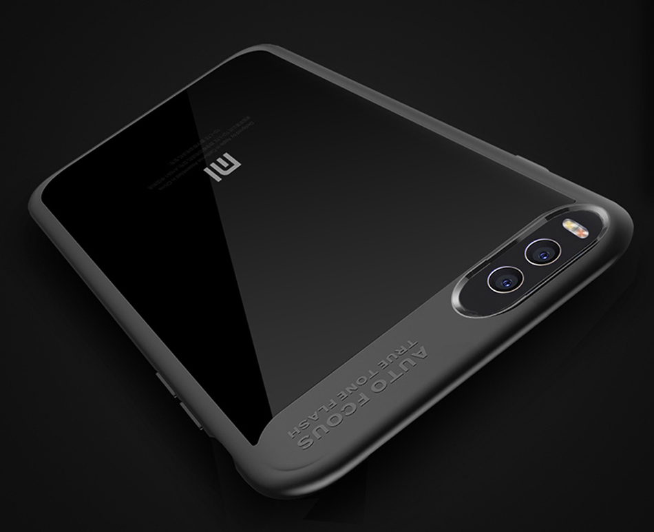 USAMS Shockproof PC and TPU Back Cover For Xiaomi Mi 6