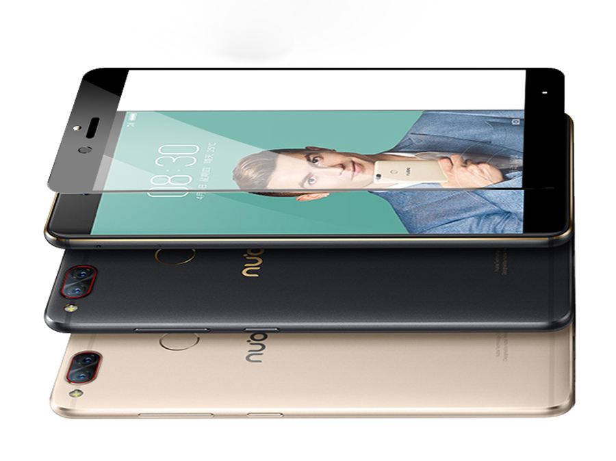KUZ Tempered Glass Full Screen Protector for Nubia Z17 Mini